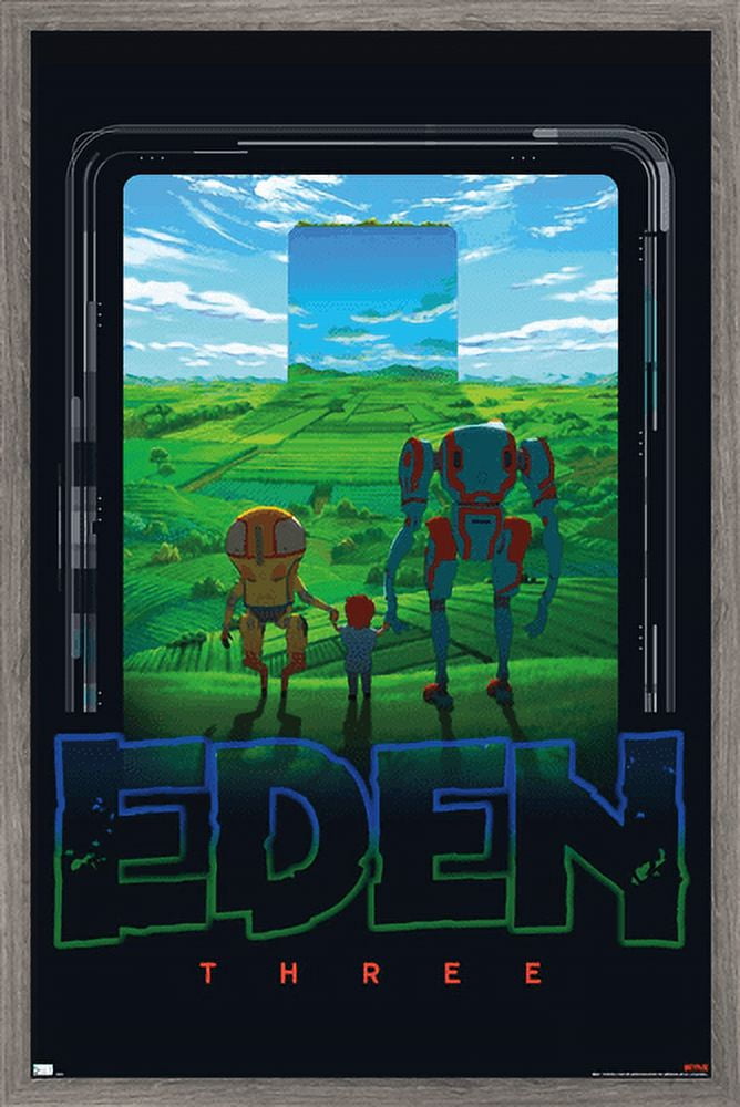 Netflix Eden - Group Wall Poster, 22.375" x 34", Framed - Walmart.com