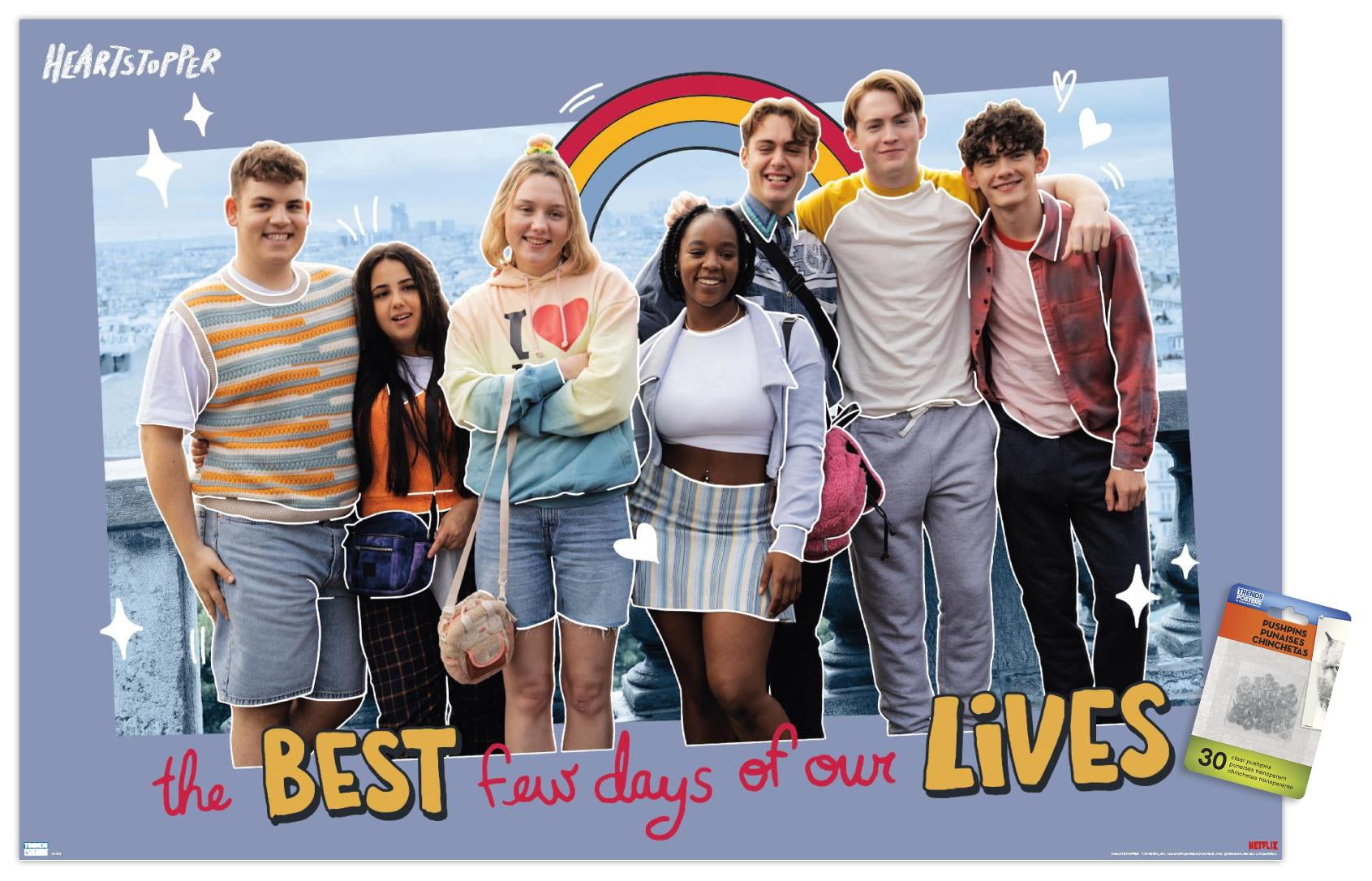 Netflix Heartstopper: Season 2 - Best Few Days Wall Poster with ...