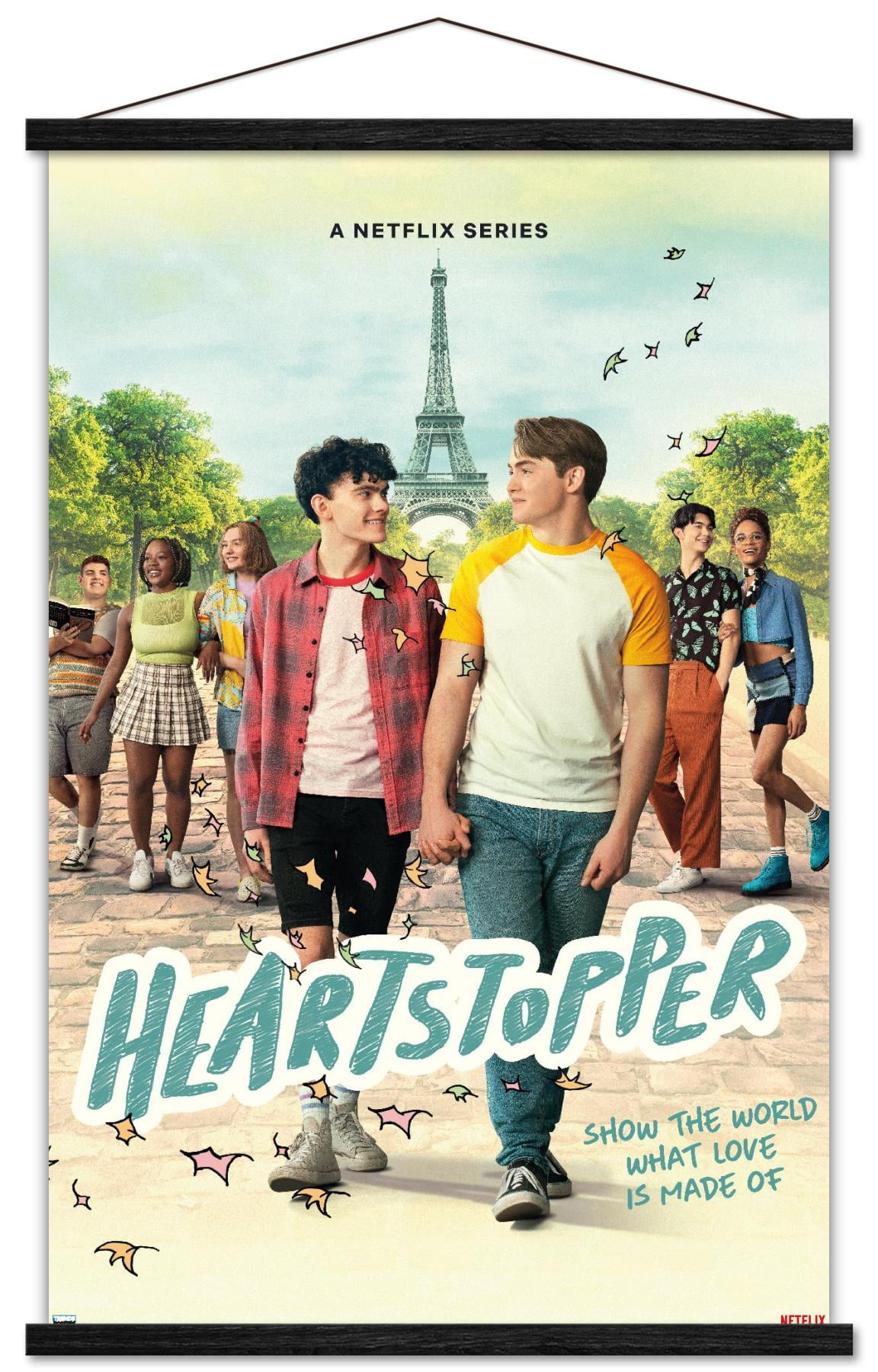 Netflix Heartstopper: Season 2 - One Sheet Wall Poster with Magnetic ...