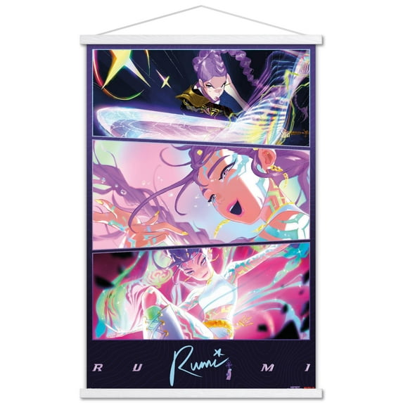 Netflix KPop Demon Hunters (2025) - Huntrix Featuring Rumi Wall Poster ...