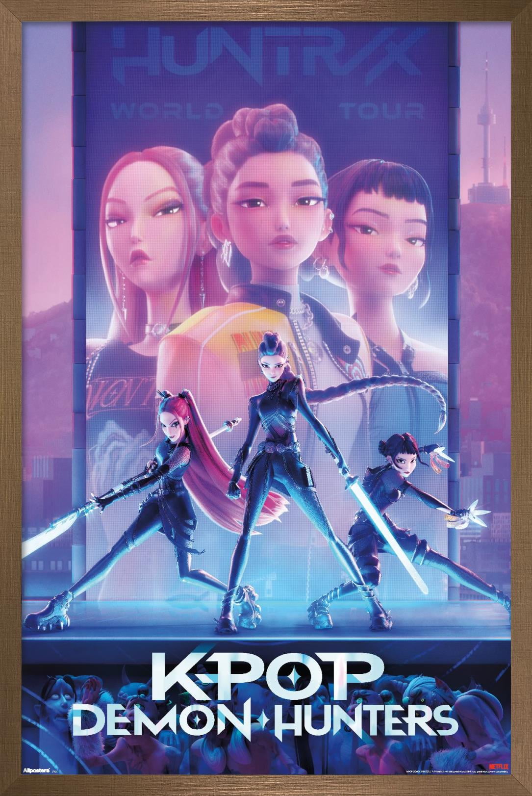 Netflix KPop Demon Hunters (2025) - One Sheet Wall Poster, 22.375" x 34 ...