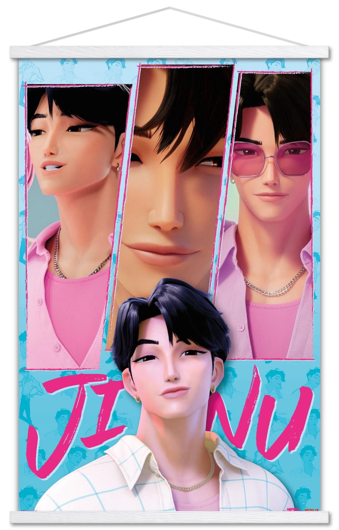 Netflix KPop Demon Hunters (2025) - Saja Boys Jinu Wall Poster with ...