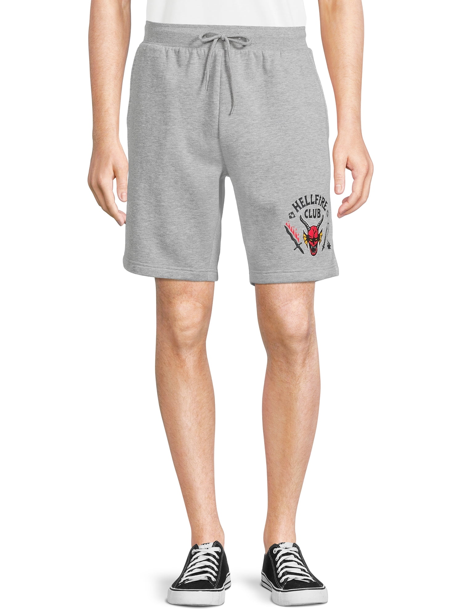 Netflix Men's & Big Men's Hellfire Club Graphic Shorts, Size S-3XL ...