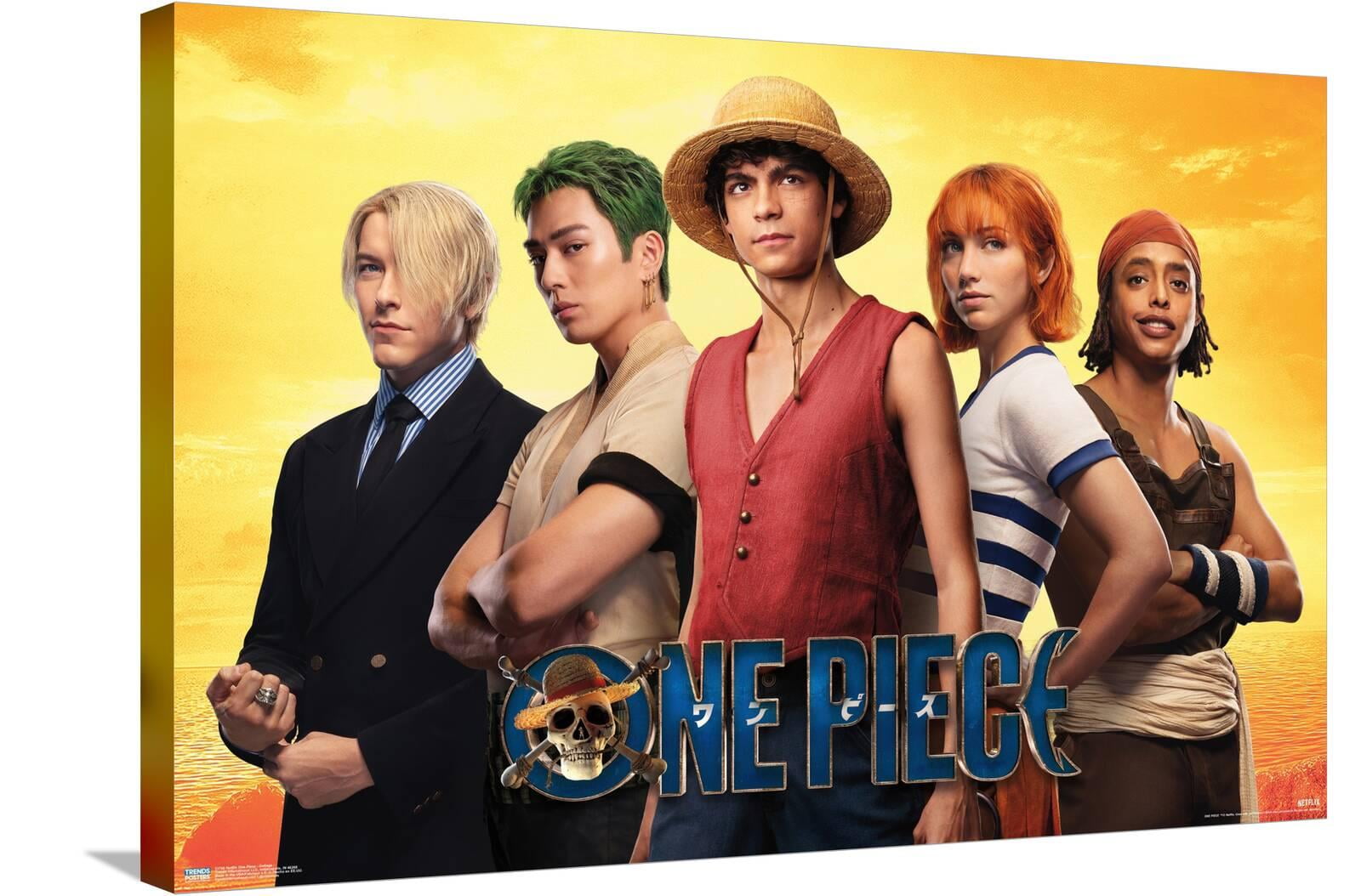 Netflix One Piece - Collage Canvas Wall Poster, 22.375" x 34" - Walmart.com