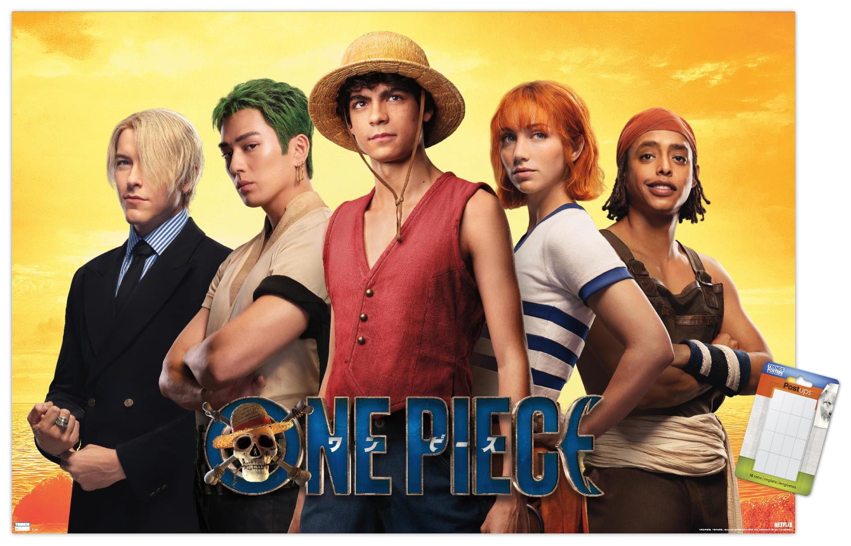 Netflix One Piece - Collage Wall Poster, 14.725" x 22.375" - Walmart.com