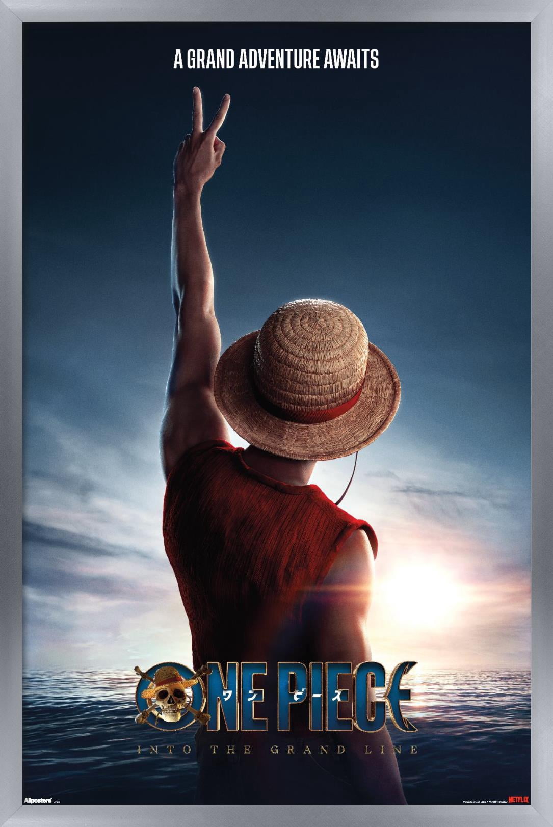 Netflix One Piece: Season 2 (2026) - Luffy Teaser Key Art Wall Poster ...