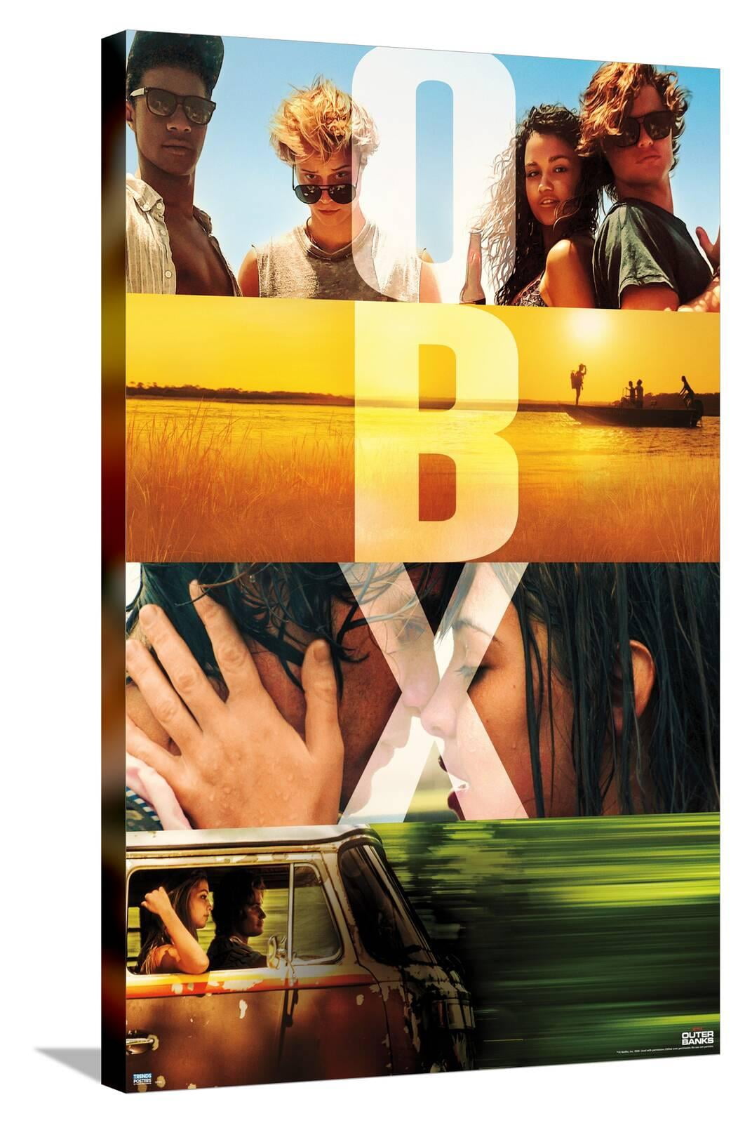 Netflix Outer Banks - OBX Canvas Wall Poster, 22.375" x 34" - Walmart.com