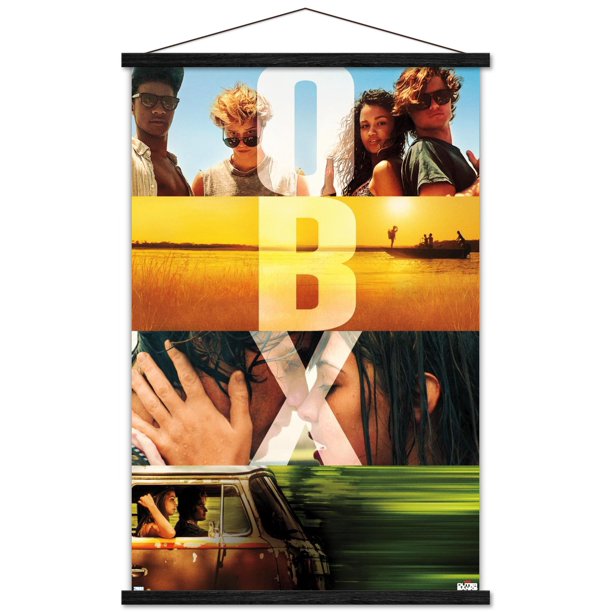 Netflix Outer Banks - OBX Wall Poster with Wooden Magnetic Frame, 22. ...