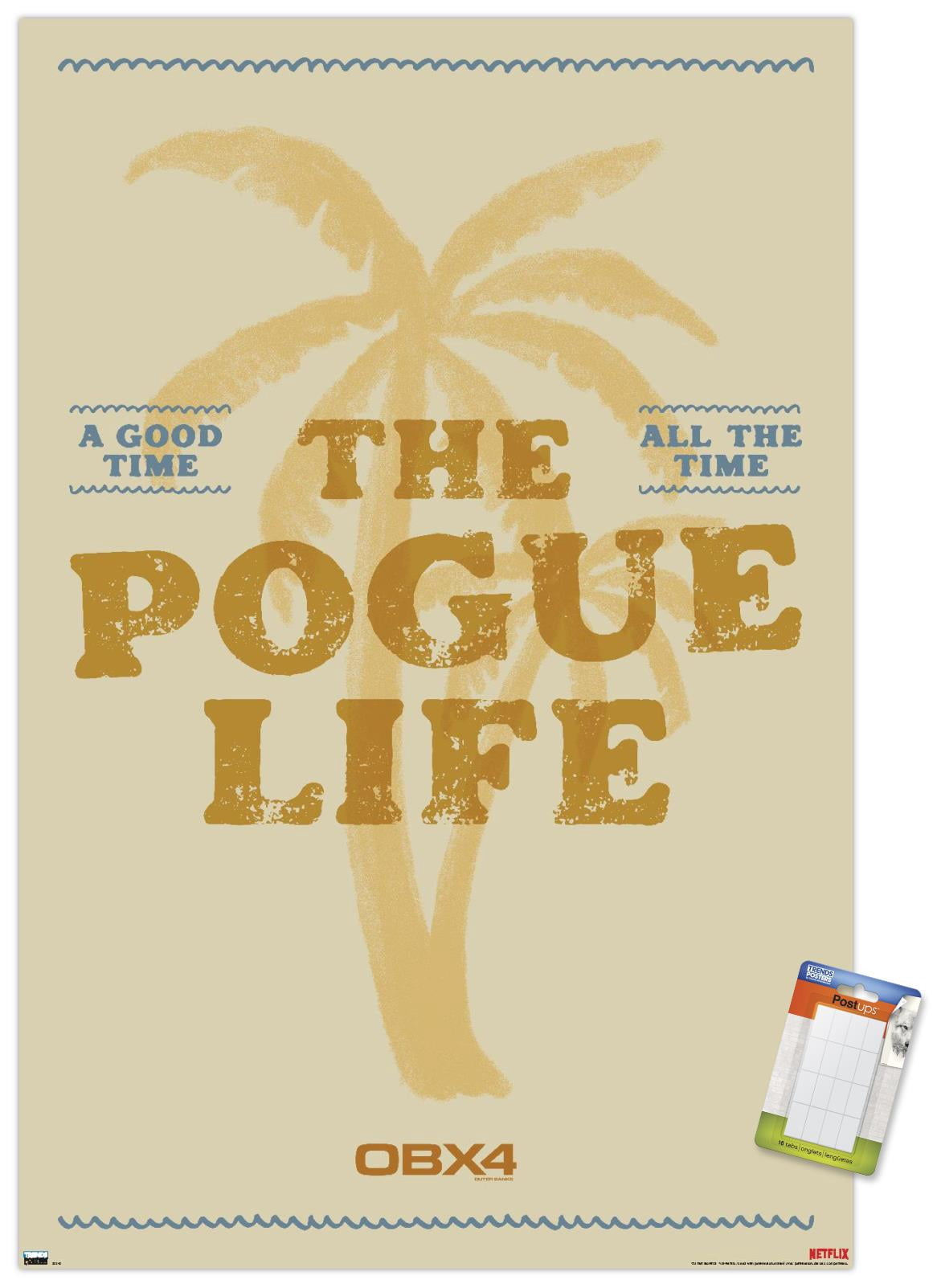 Netflix Outer Banks: Season 4 - The Pogue Life Wall Poster, 14.725" x ...