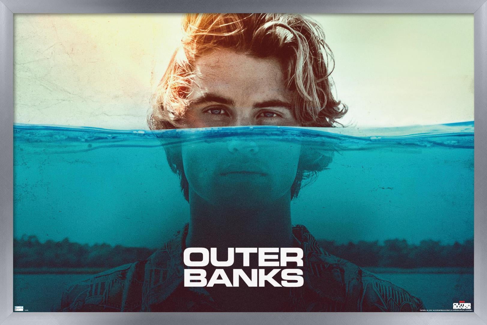 Netflix Outer Banks - Water Wall Poster, 14.725" x 22.375" Framed ...