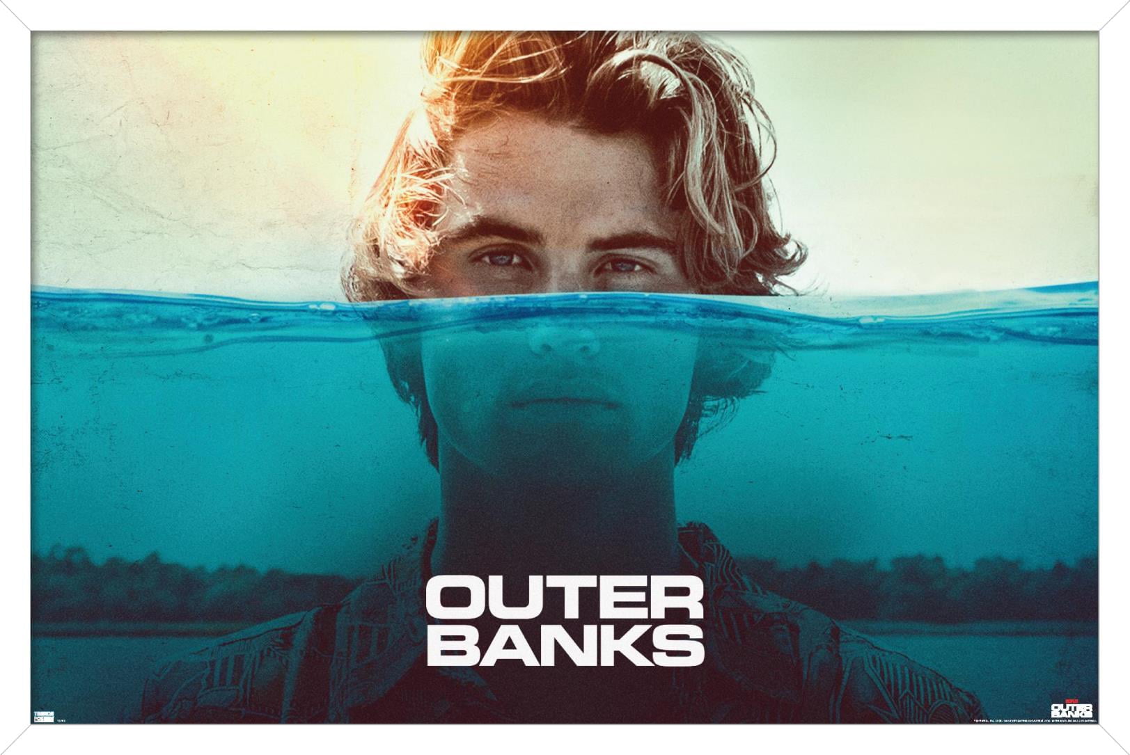 Netflix Outer Banks - Water Wall Poster, 14.725" x 22.375" Framed ...