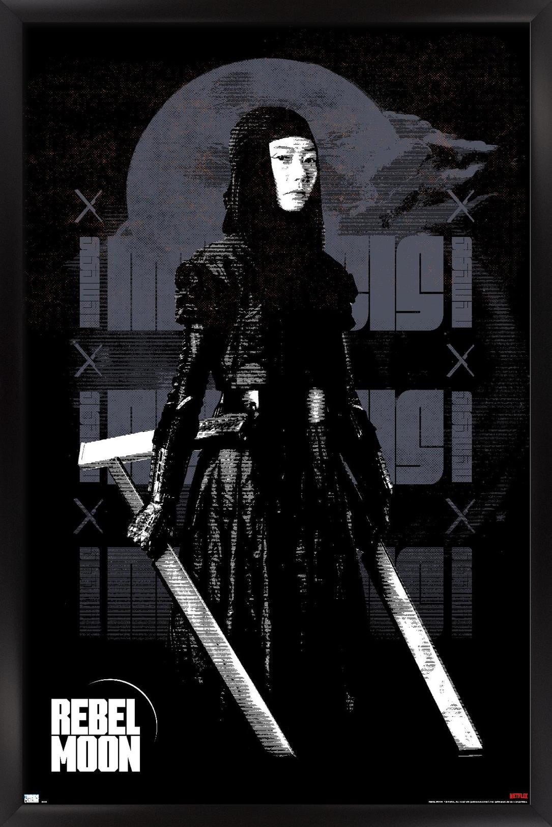 Netflix Rebel Moon: Part One - A Child Of Fire - Nemesis Wall Poster ...