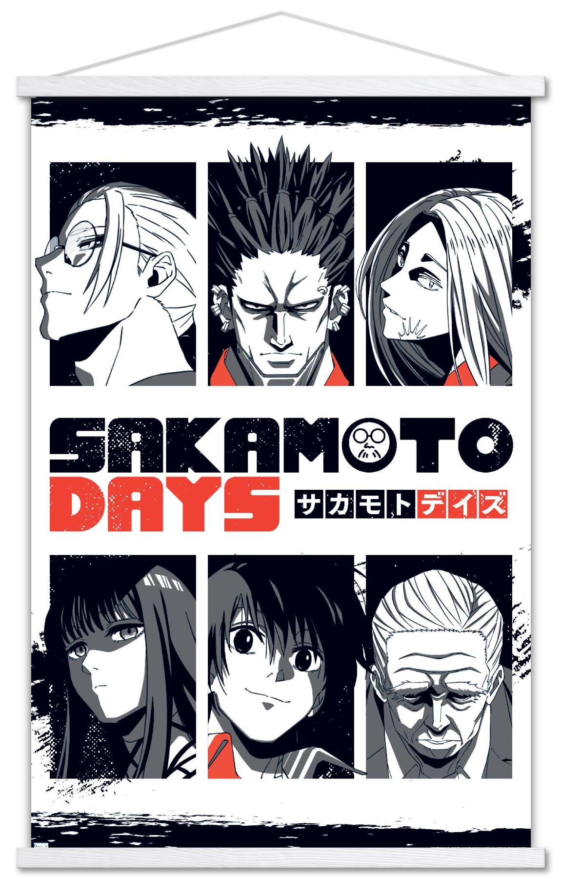 Netflix Sakamoto Days: Season 1 - Group Wall Poster with Magnetic Frame ...
