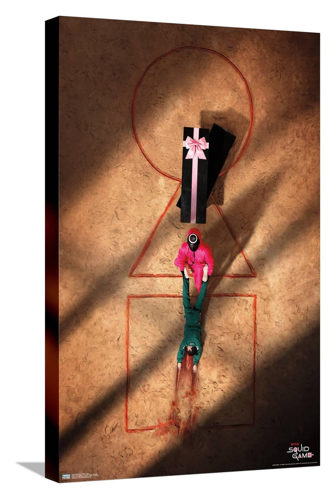 Netflix Squid Game - Field Canvas Wall Poster, 14.725" x 22.375 ...