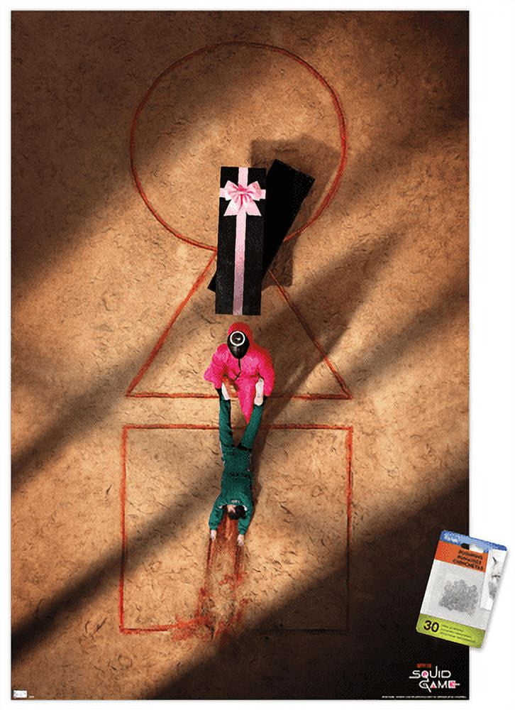 Netflix Squid Game - Field Wall Poster with Push Pins, 22.375" x 34 ...