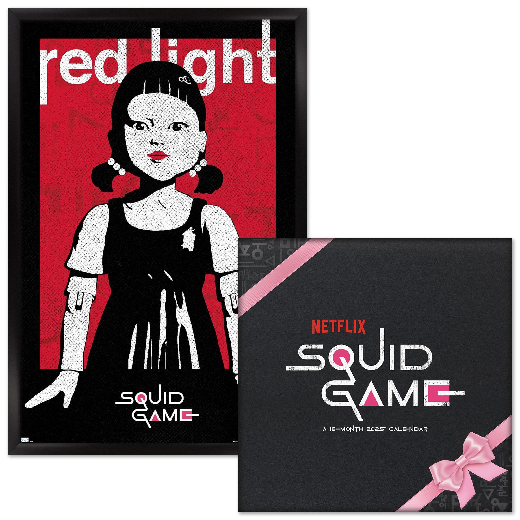 Netflix Squid Game Framed Poster and 2025 Calendar - Walmart.com