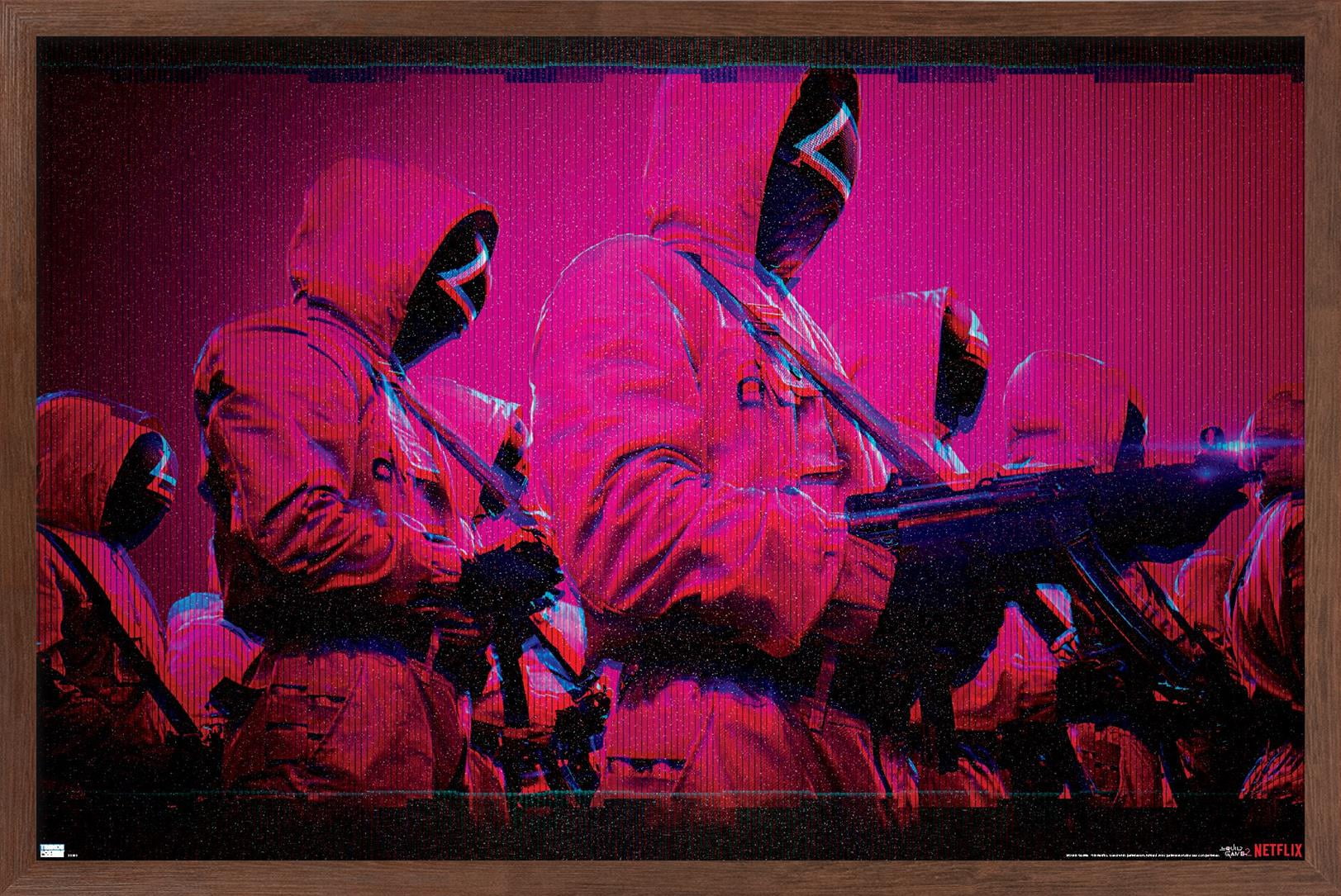 Netflix Squid Game: Season 2 - Red Guards Wall Poster, 22.375" x 34 ...