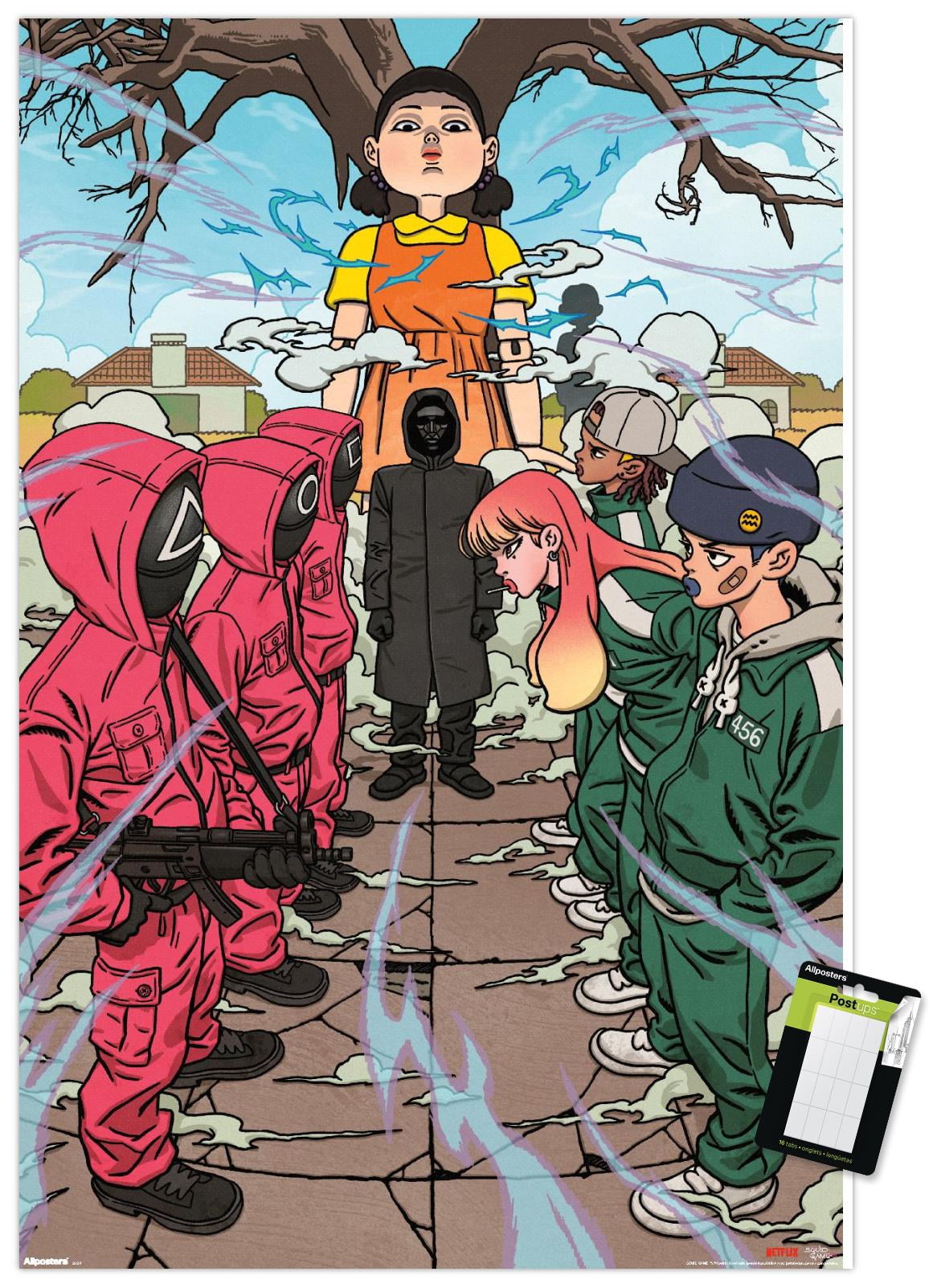 Netflix Squid Game: Season 3 (2025) - Bazbon Wall Poster, 14.725" x 22. ...
