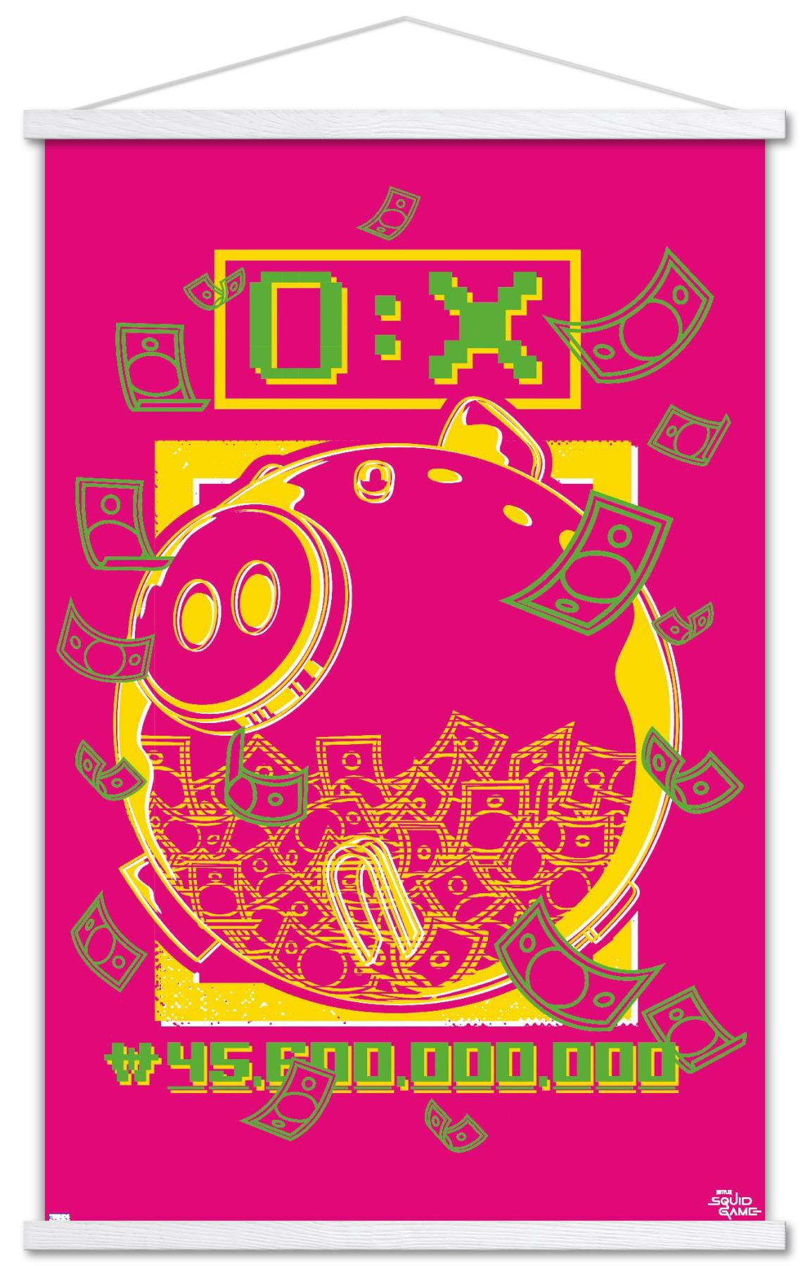 Netflix Squid Game - Winner Wall Poster with Magnetic Frame, 22.375" x ...