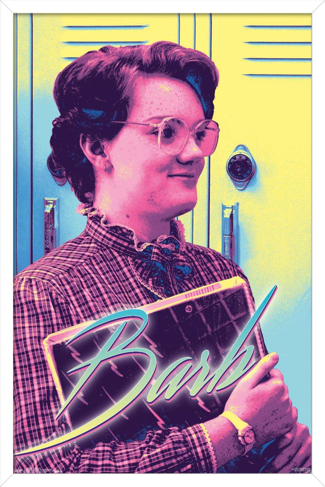 Netflix Stranger Things - Barb Wall Poster, 14.725" x 22.375", Framed ...