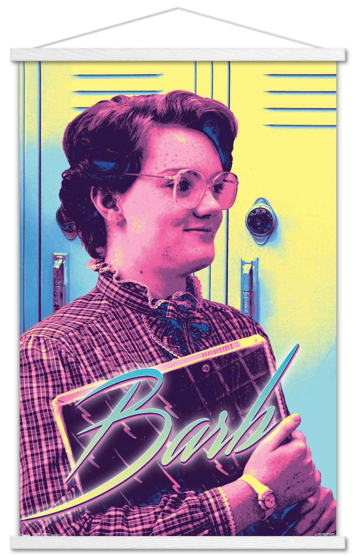 Netflix Stranger Things - Barb Wall Poster with Wooden Magnetic Frame ...