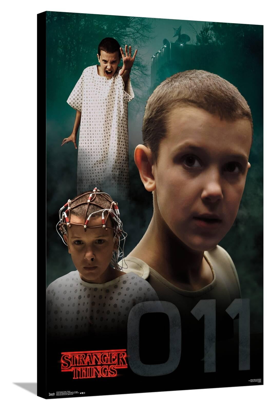 Netflix Stranger Things - Eleven Canvas Wall Poster, 22.375" x 34 ...