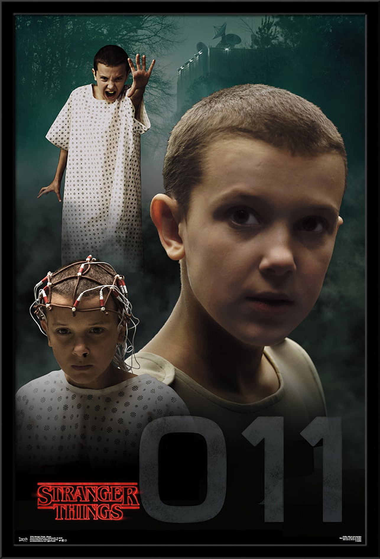 Netflix Stranger Things - Eleven Wall Poster, 22.375" x 34", Framed ...