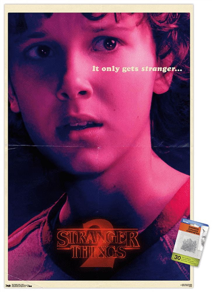 Netflix Stranger Things: Season 2 - Eleven Wall Poster with Push Pins ...