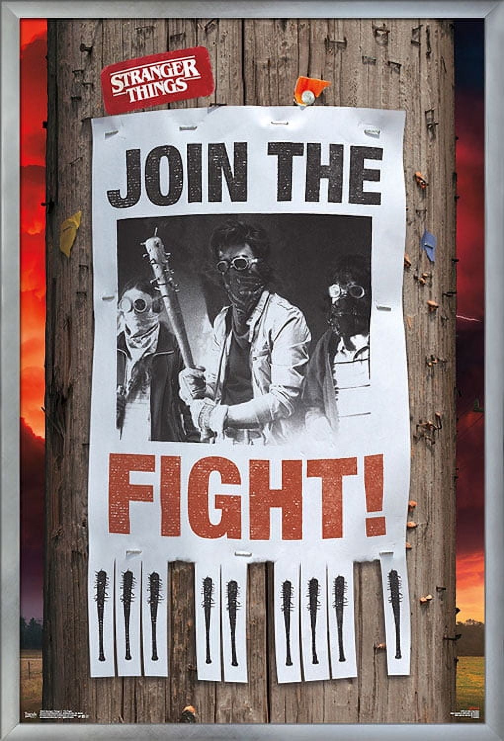 Netflix Stranger Things: Season 2 - The Fight Wall Poster, 22.375" x 34 ...