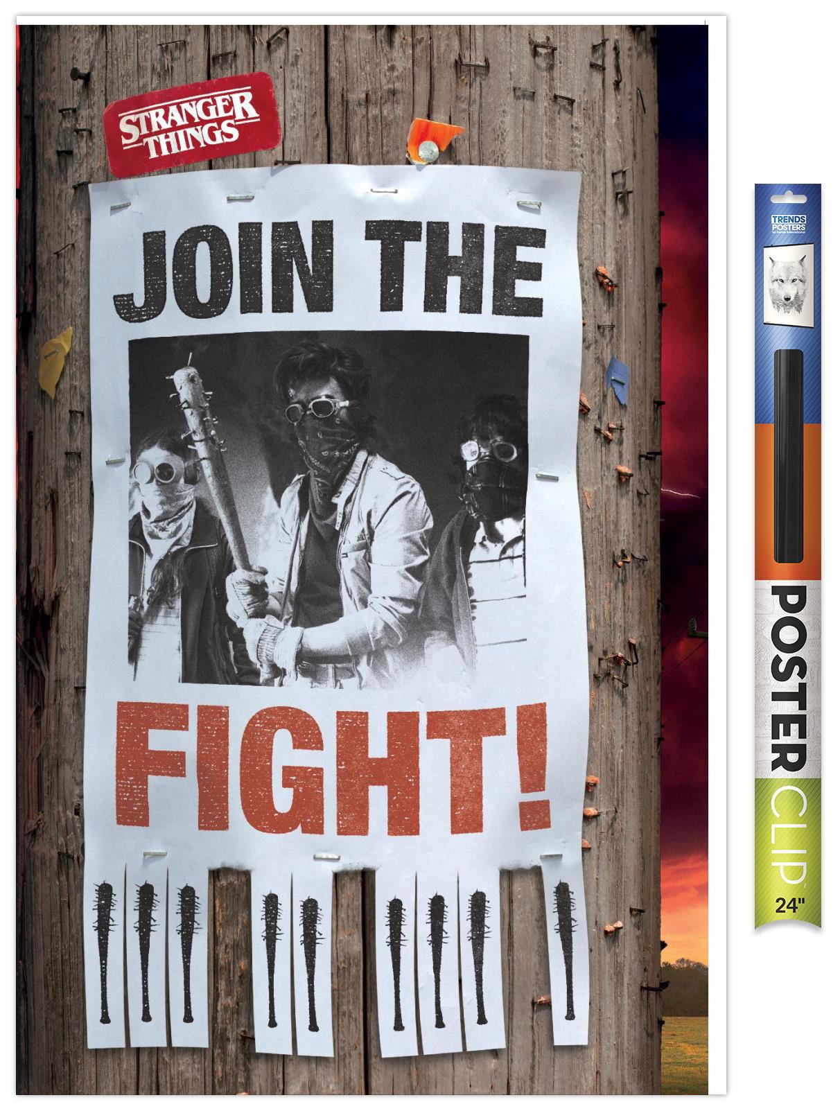 Netflix Stranger Things: Season 2 - The Fight Wall Poster, 22.375" x 34 ...