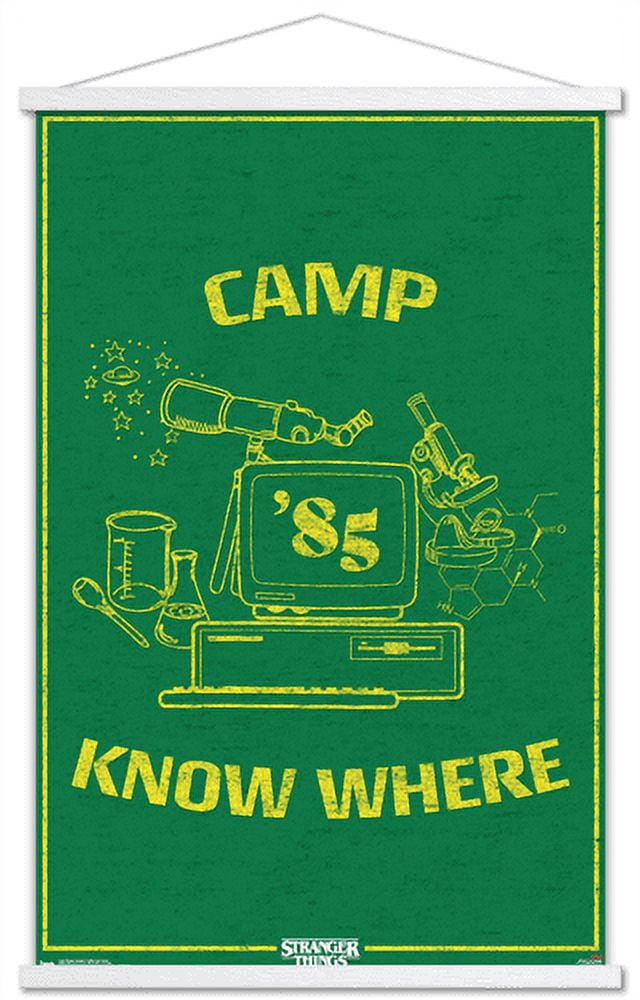 Netflix Stranger Things: Season 3 - Camp Know Where Wall Poster with ...