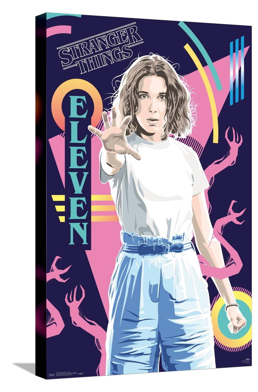 Netflix Stranger Things: Season 3 - Eleven Canvas Wall Poster, 14.725 ...