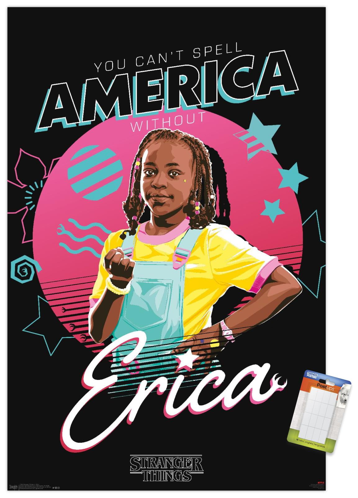 Netflix Stranger Things: Season 3 - Erica Wall Poster, 22.375" x 34 ...