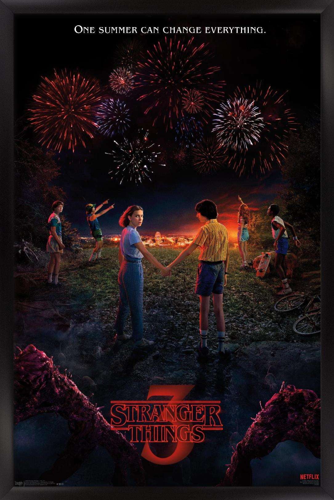 Netflix Stranger Things: Season 3 - Key Art Wall Poster, 14.725" x 22. ...