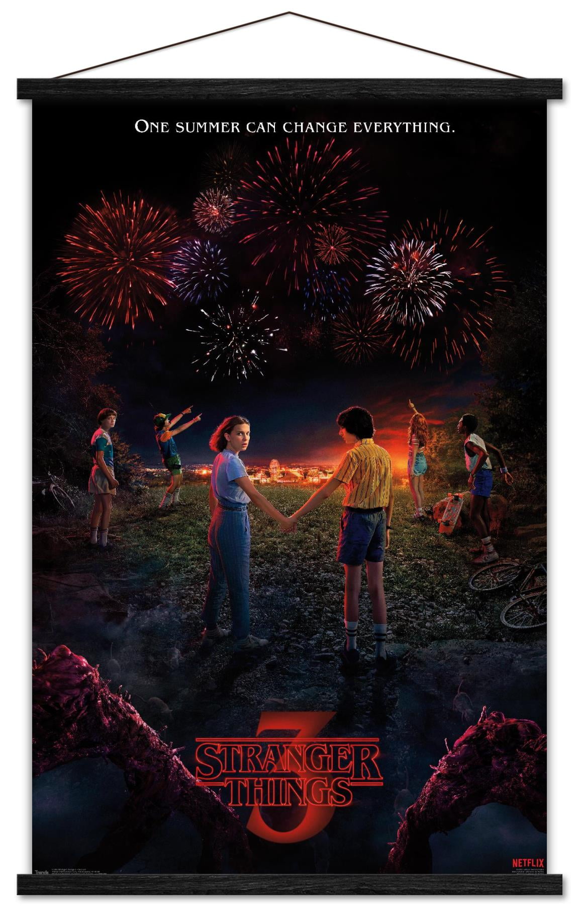 Netflix Stranger Things: Season 3 (2019) - Key Art Wall Poster with ...