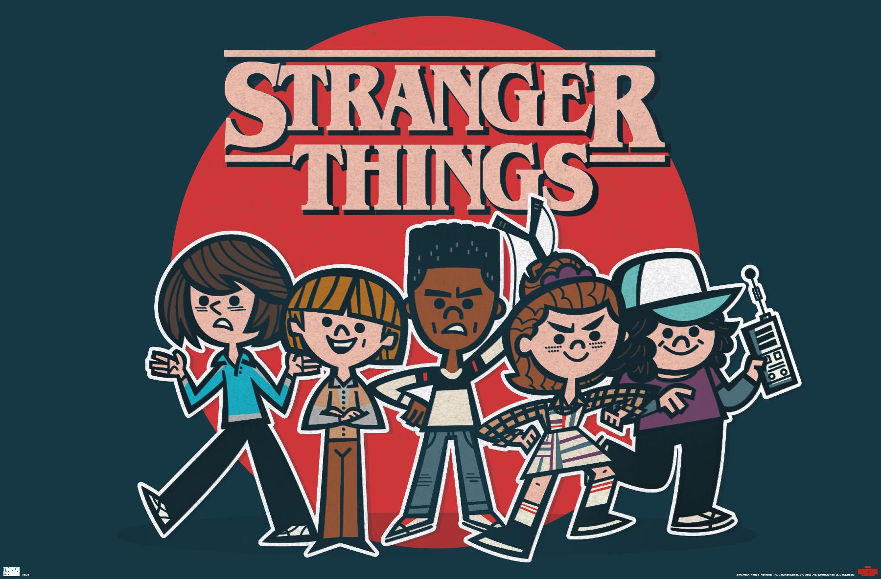Netflix Stranger Things: Season 4 - Animated Group Wall Poster, 22.375 ...