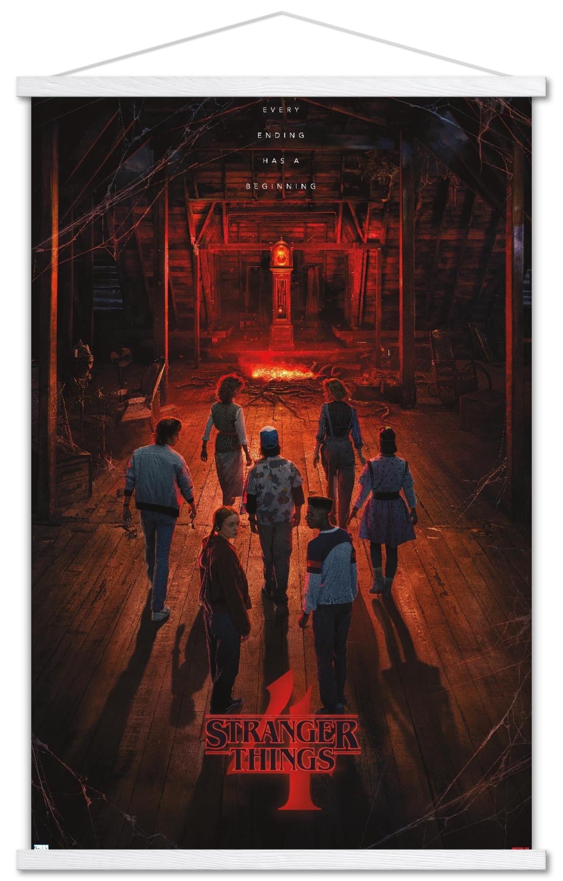 Netflix Stranger Things: Season 4 - Creel House Teaser One Sheet Wall ...