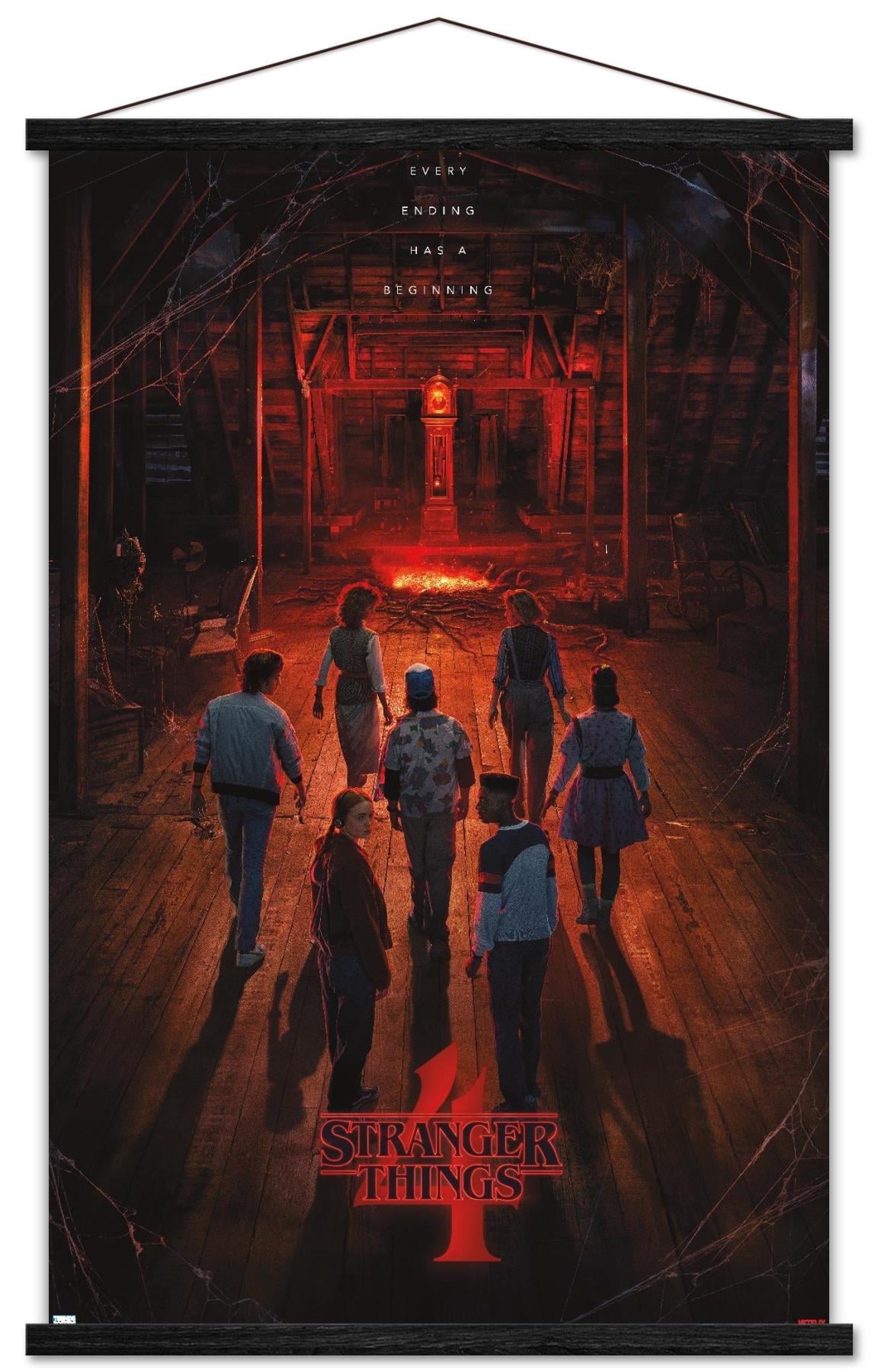 Netflix Stranger Things: Season 4 - Creel House Teaser One Sheet Wall ...