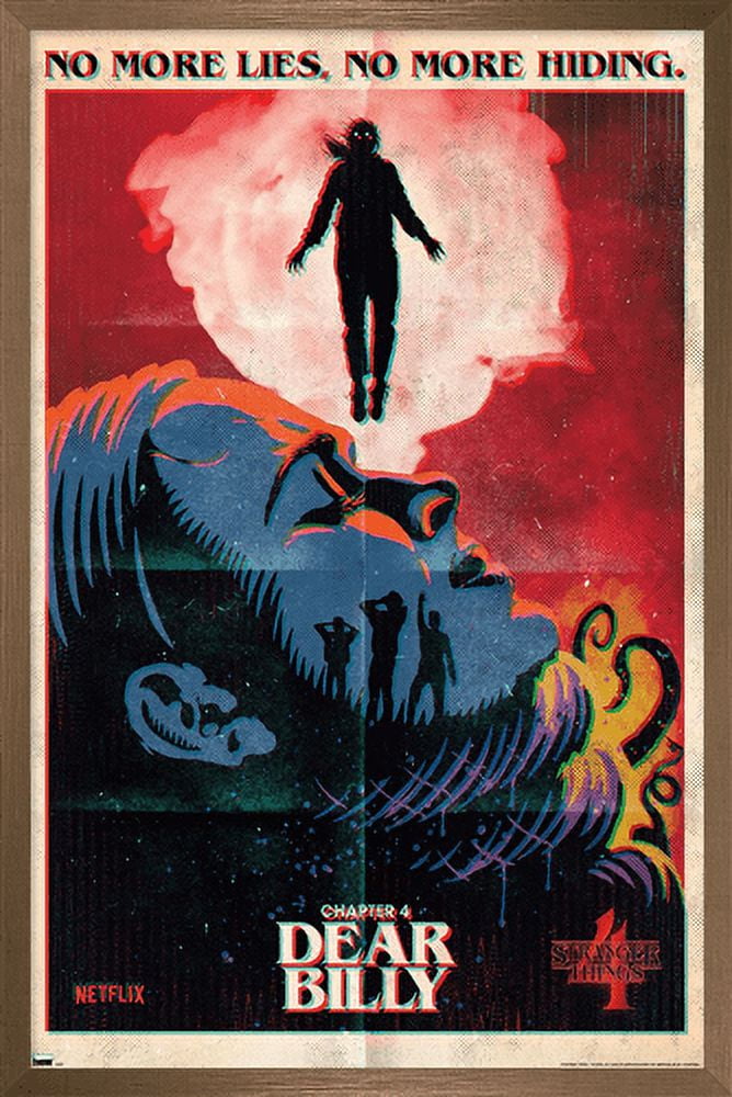 Netflix Stranger Things: Season 4 - Dear Billy Wall Poster, 14.725" x ...