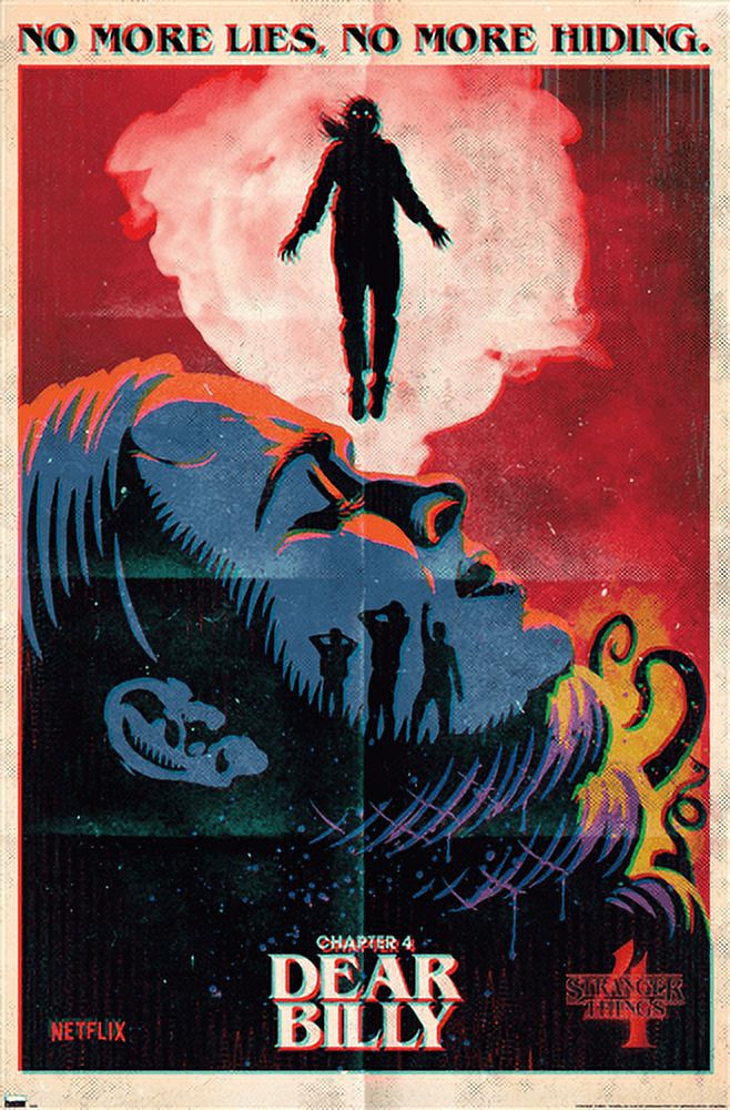 Netflix Stranger Things: Season 4 - The Piggyback Wall Poster, 14.725 ...