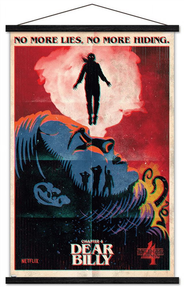 Netflix Stranger Things: Season 4 - Dear Billy Wall Poster with ...