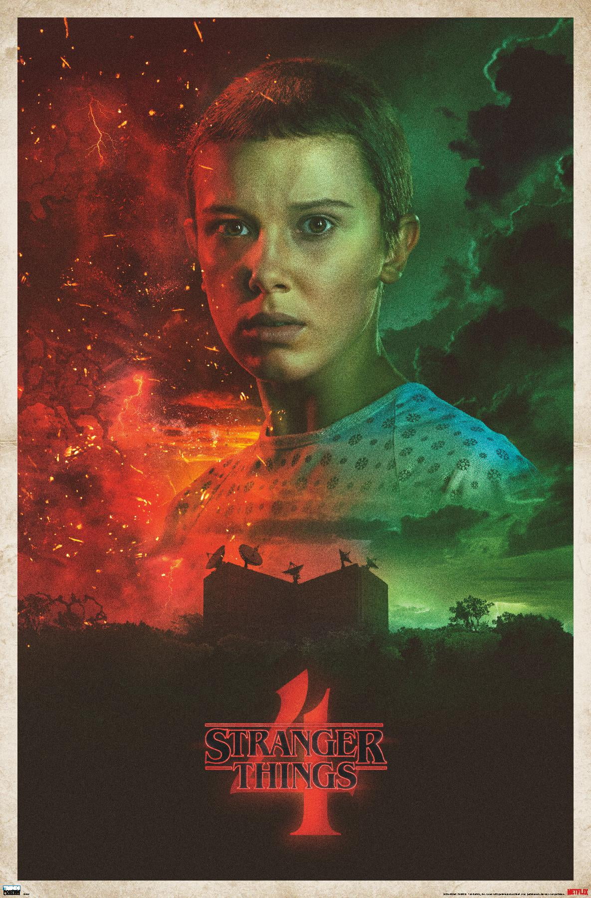 Netflix Stranger Things: Season 4 - Eleven One Sheet Wall Poster, 14. ...