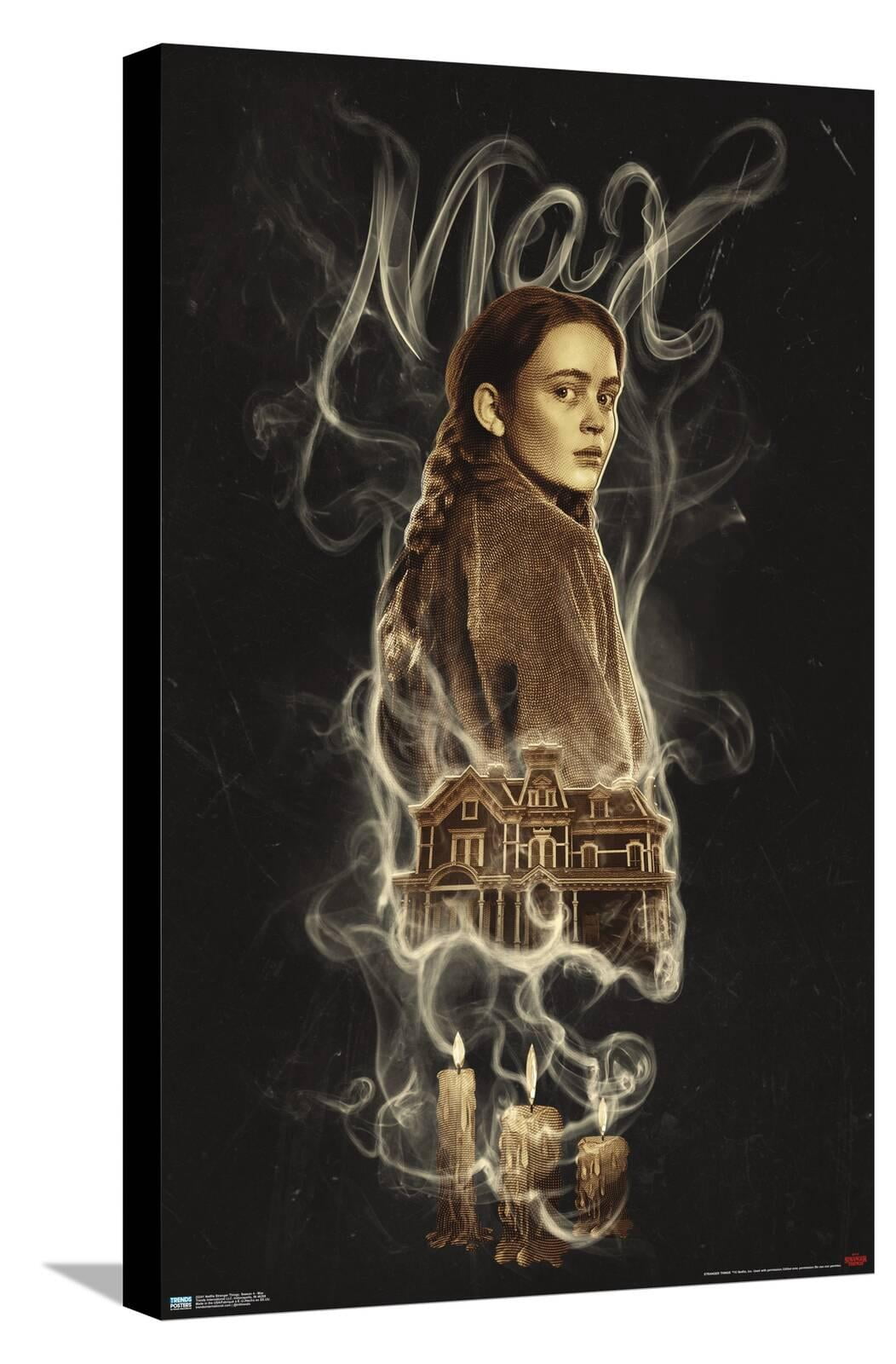 Netflix Stranger Things: Season 4 - Max Canvas Wall Poster, 14.725" x ...