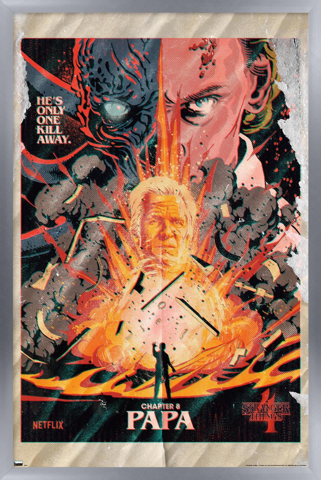 Netflix Stranger Things: Season 4 - Papa Wall Poster, 14.725" x 22.375 ...