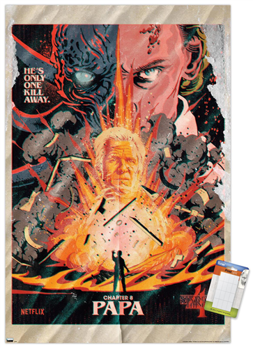 Netflix Stranger Things: Season 4 - Papa Wall Poster, 22.375" x 34 ...