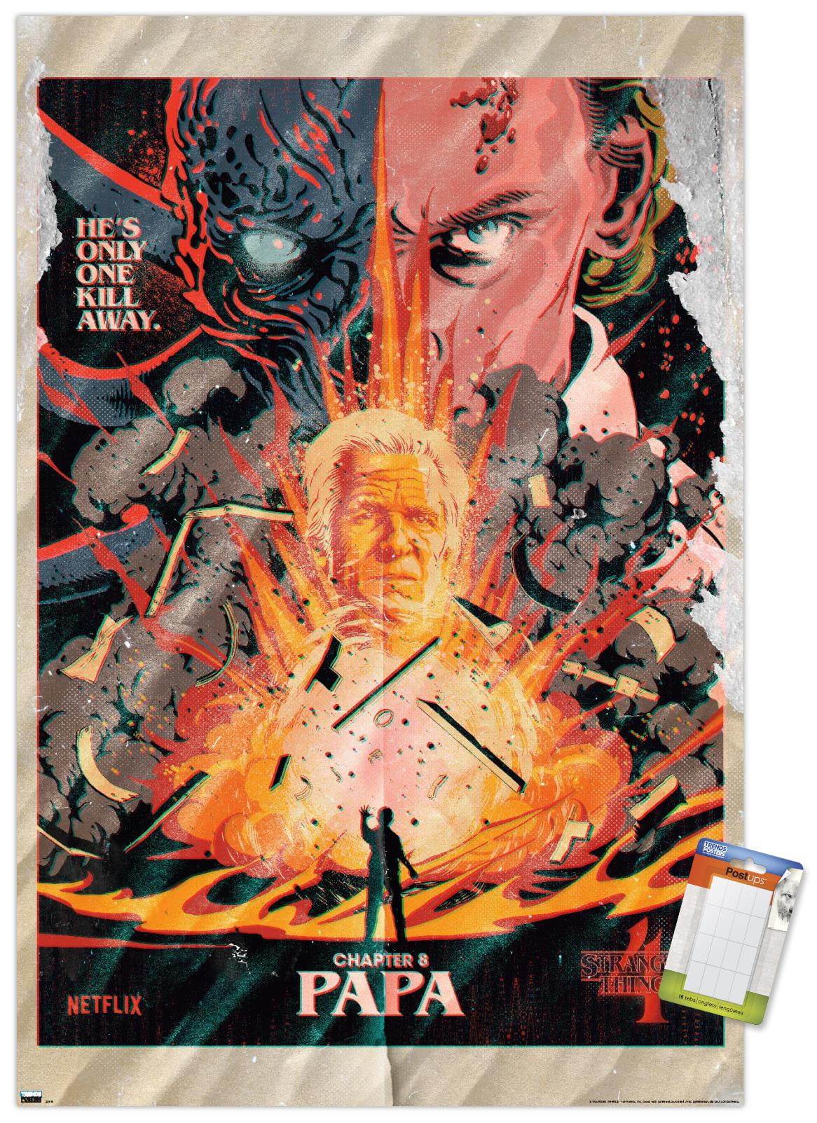 Netflix Stranger Things: Season 4 - Papa Wall Poster, 22.375" x 34 ...