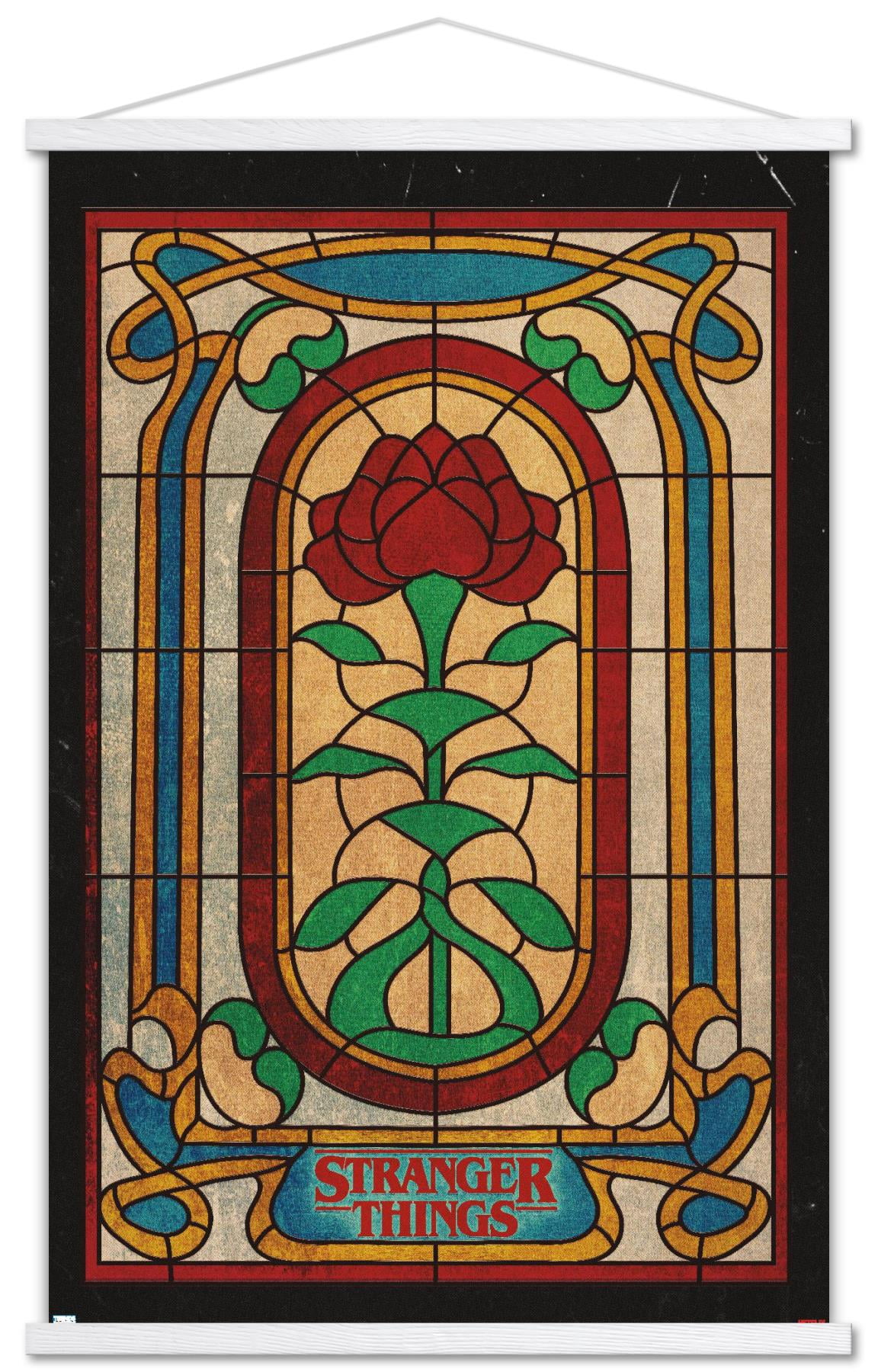 Netflix Stranger Things: Season 4 - Stained Glass Wall Poster with ...