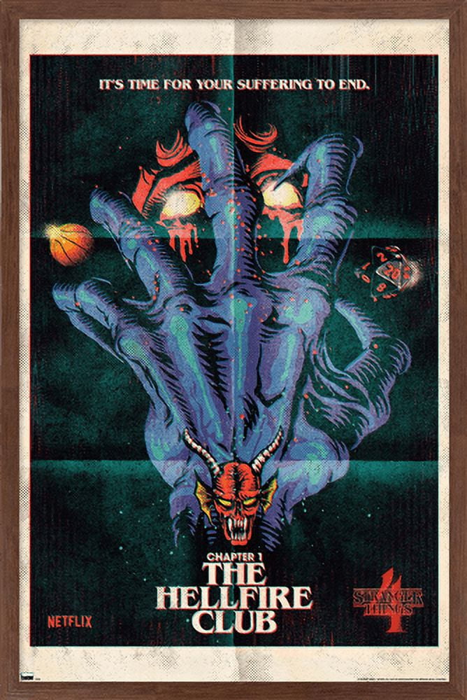Netflix Stranger Things: Season 4 - The Hellfire Club Wall Poster, 22. ...