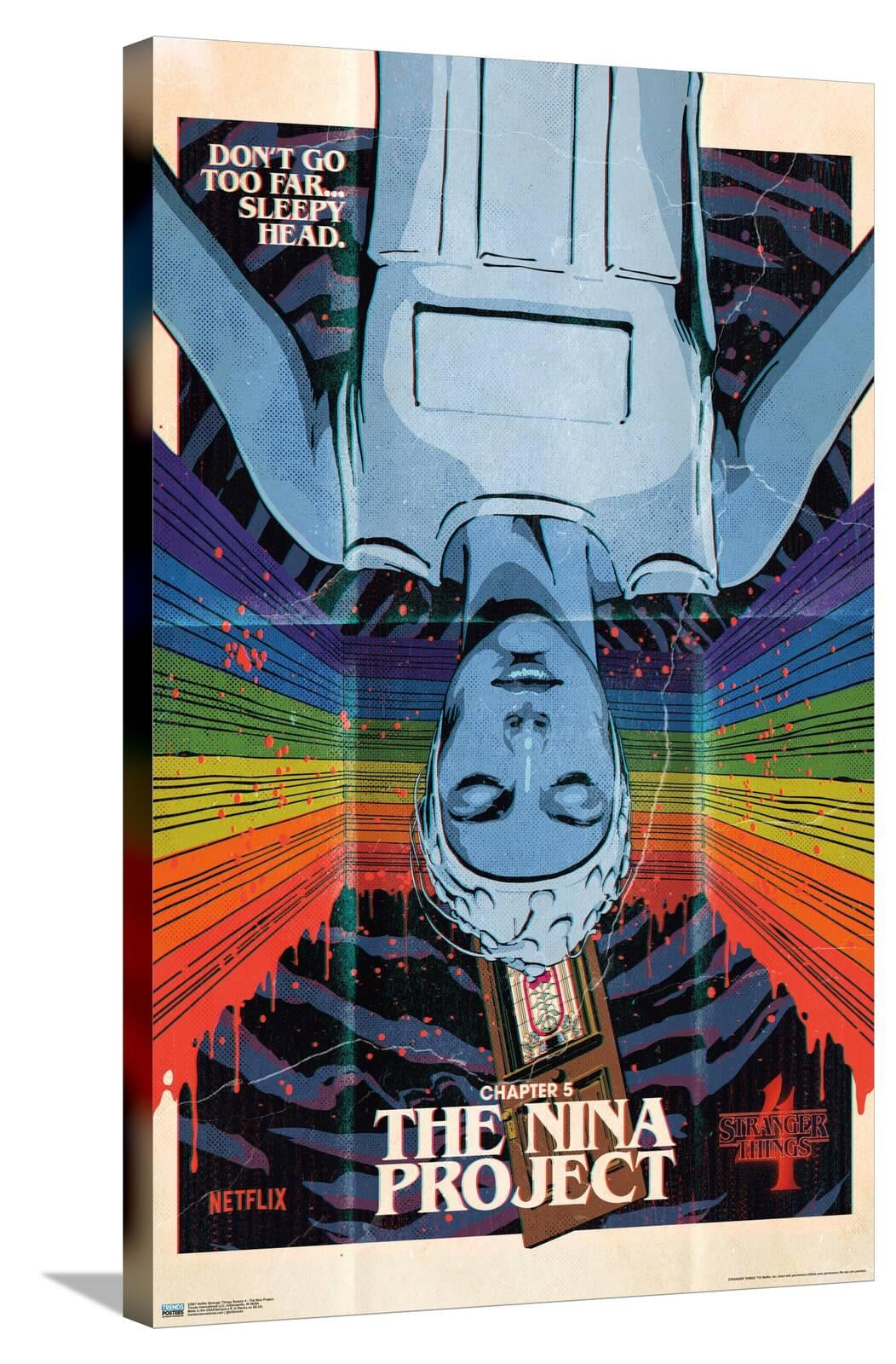 Netflix Stranger Things: Season 4 - The Nina Project Canvas Wall Poster ...