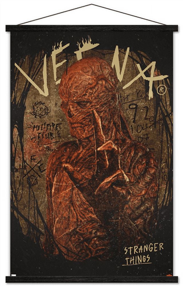 Netflix Stranger Things: Season 4 - Vecna Wall Poster with Magnetic ...